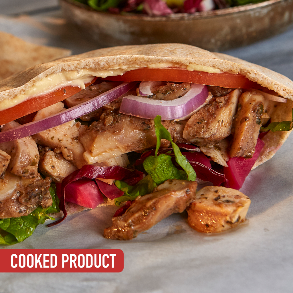 Authentic Greek Chicken Gyro Sliced - D&D Poultry